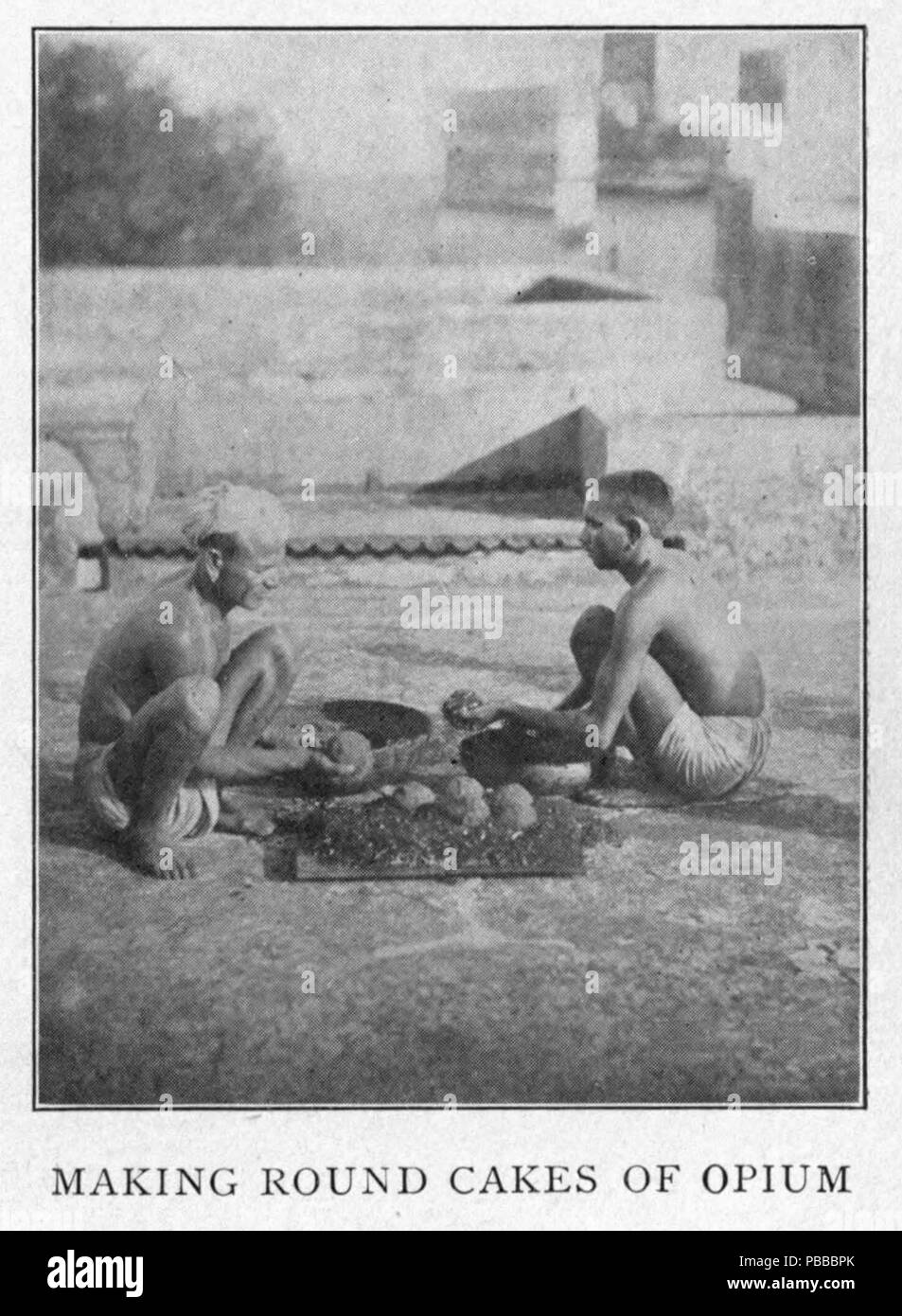 1140 Opium cakes Stock Photo - Alamy