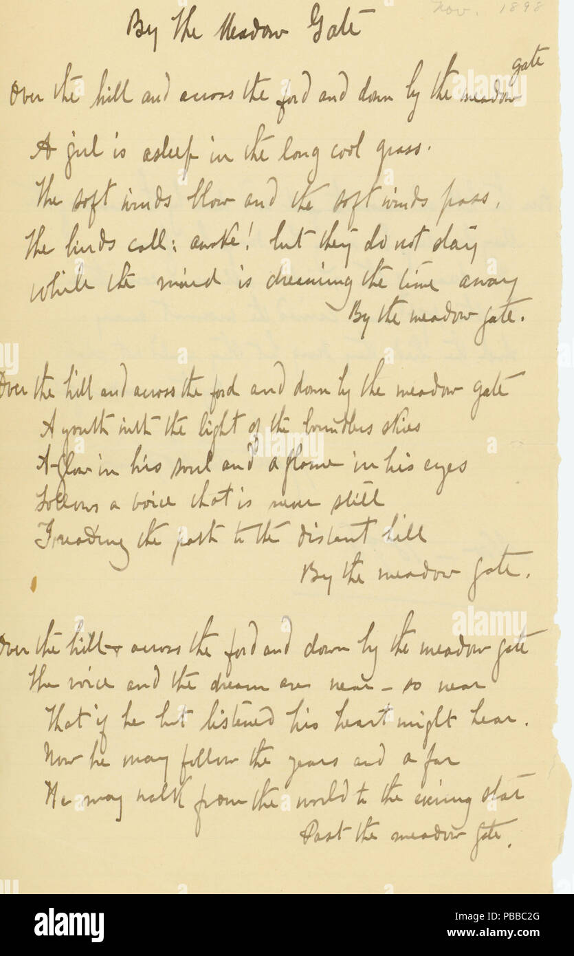 Kate chopin poem hi-res stock photography and images - Alamy