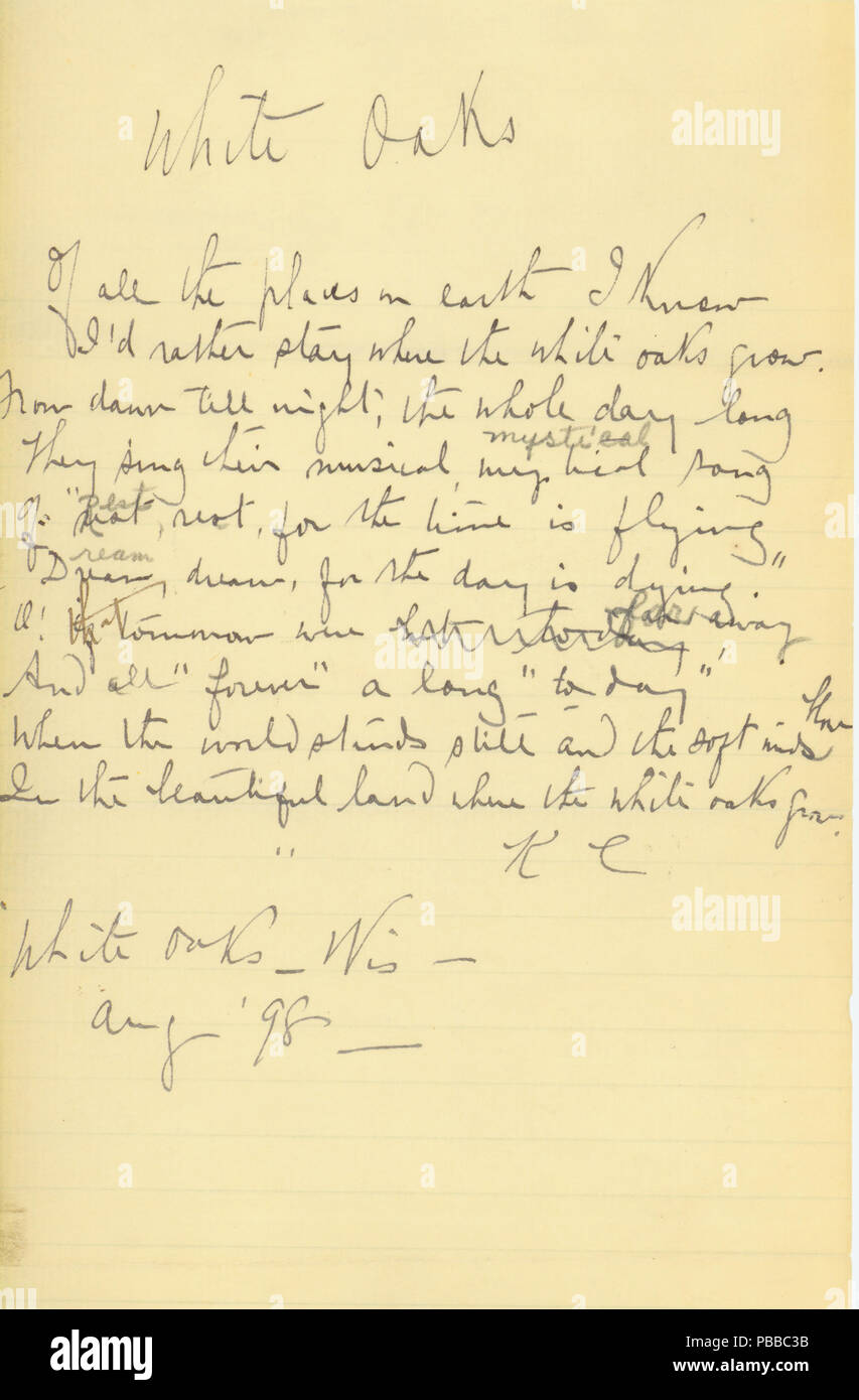 Kate chopin poem hi-res stock photography and images - Alamy