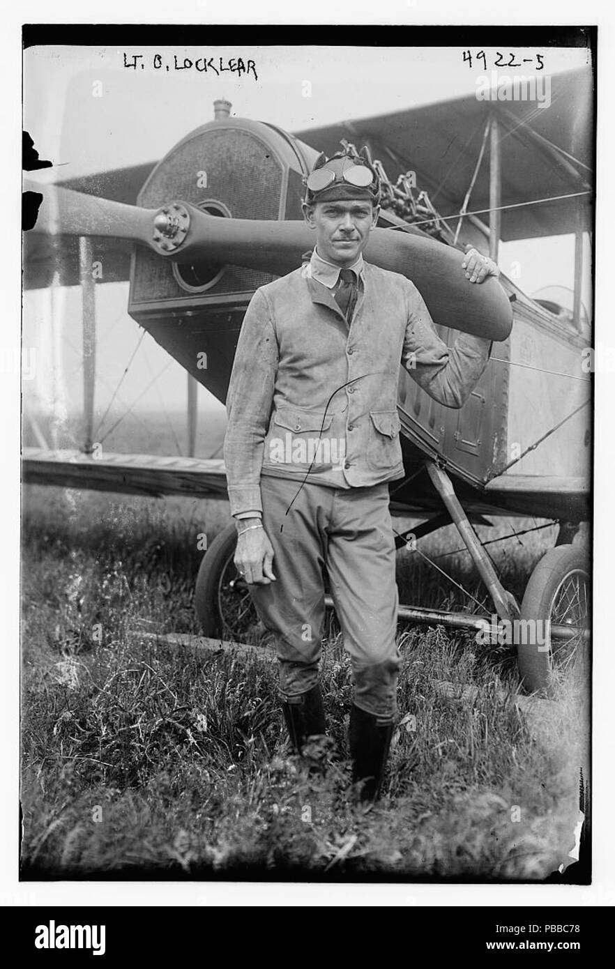 1142 Ormer Locklear in 1919 Stock Photo - Alamy