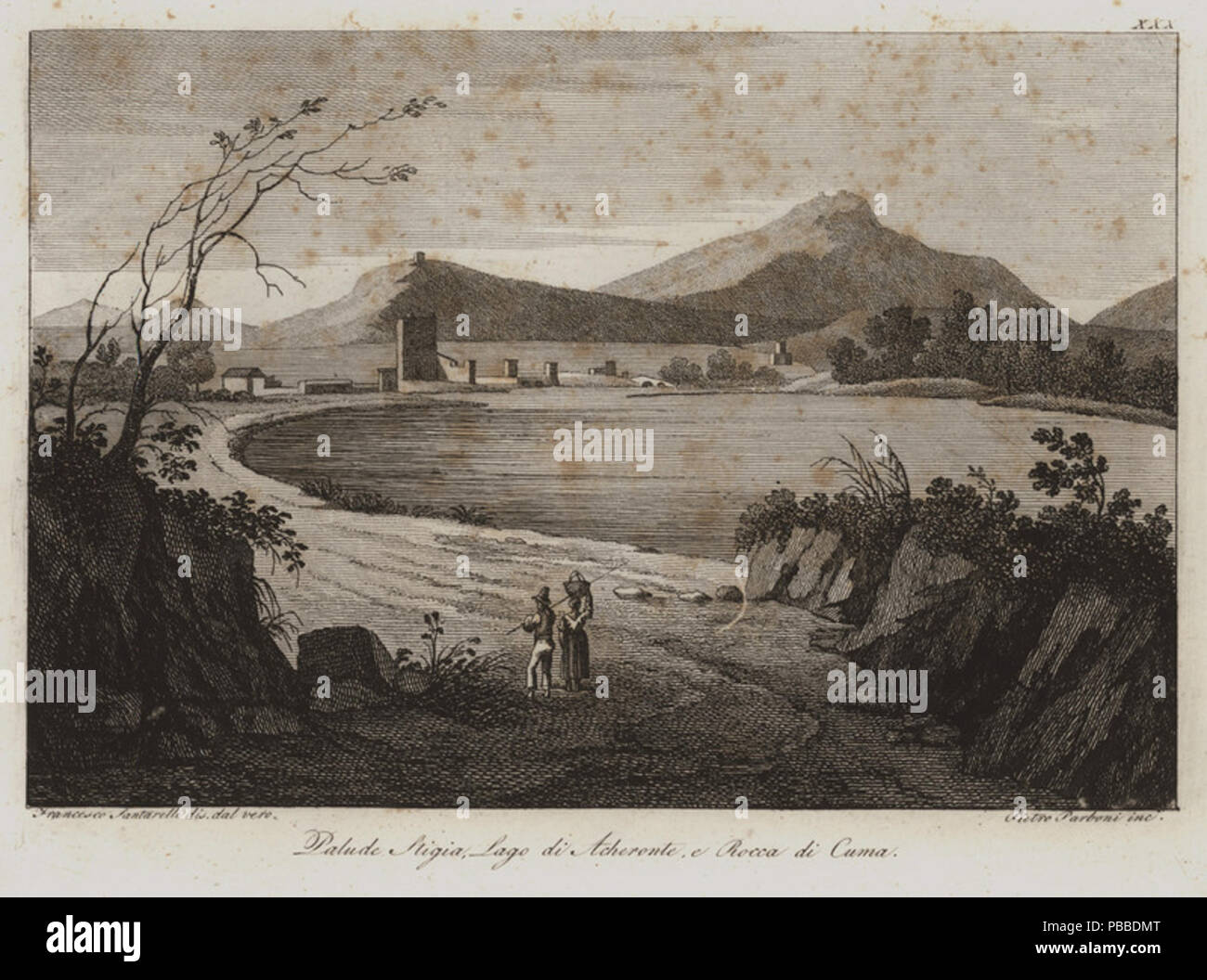 1160 Palude Stigia, Lago di Acheronte, e Rocca di Cuma - Raccolta Di ...
