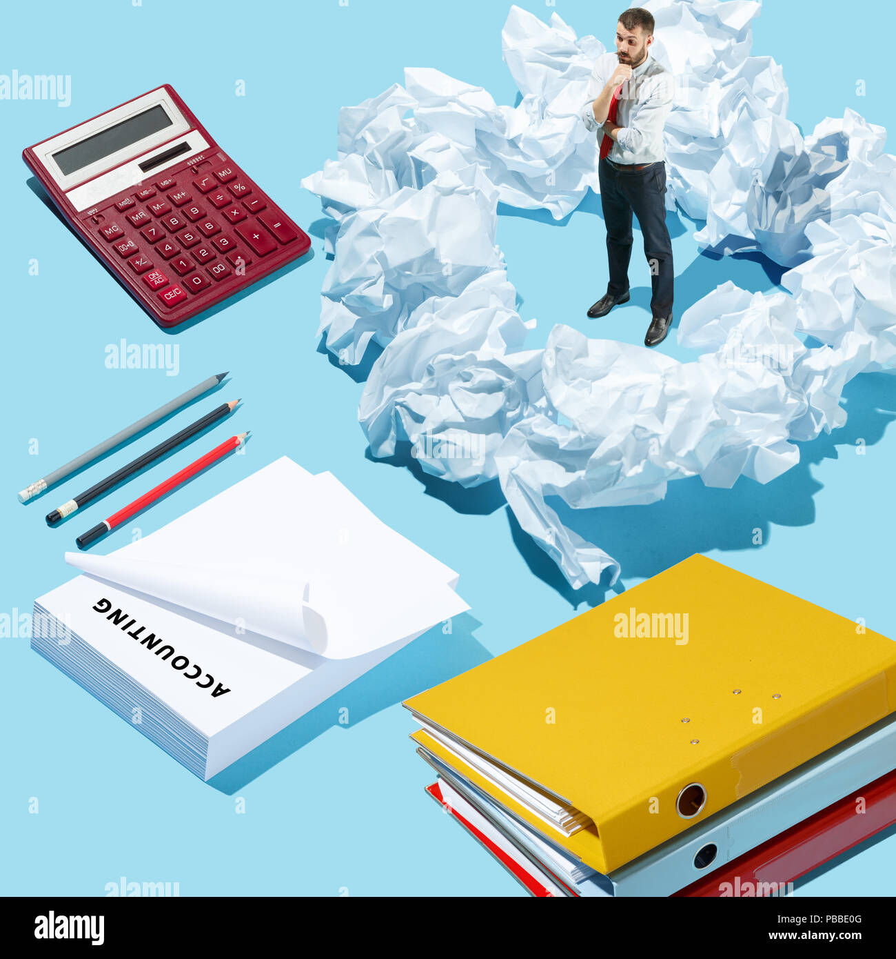 Document folders table hi-res stock photography and images - Alamy