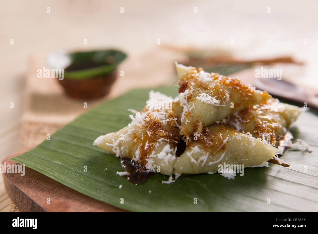 delicious lupis traditional indonesian culinary Stock Photo - Alamy