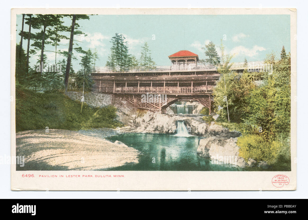 1175 Pavilion in Lester Park, Duluth, Minn (NYPL b12647398-62788 Stock ...