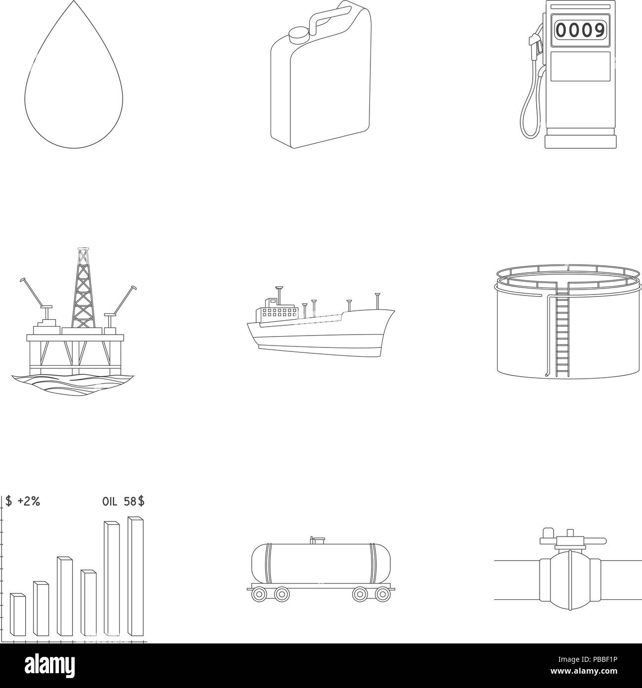 Oil rig, pump and other equipment for oil recovery, processing and ...