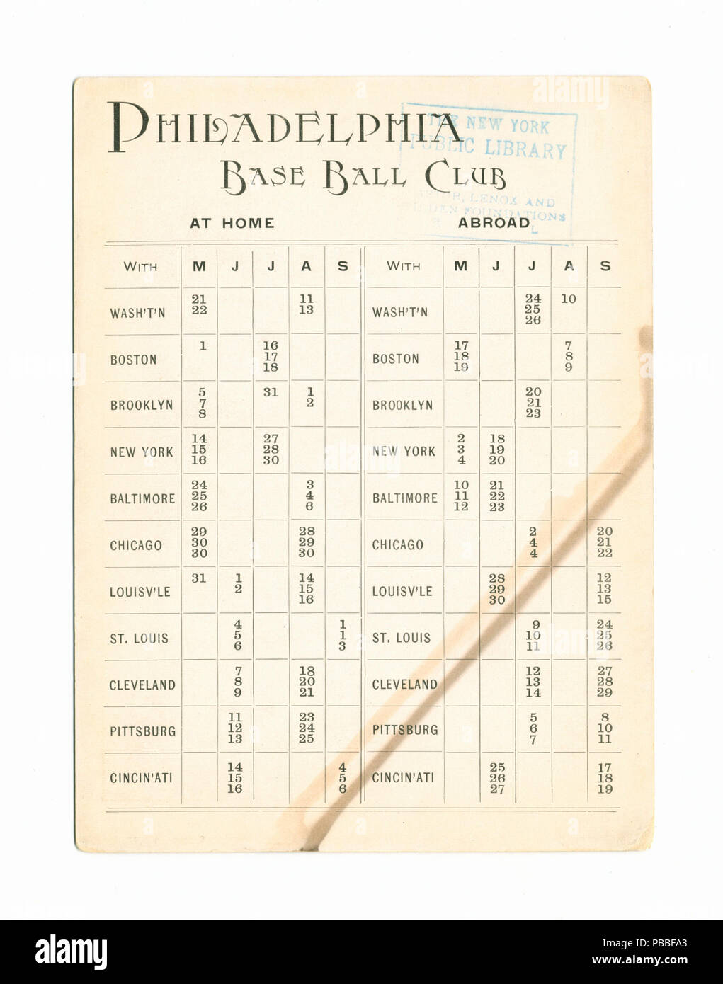1890s baseball hi-res stock photography and images - Alamy