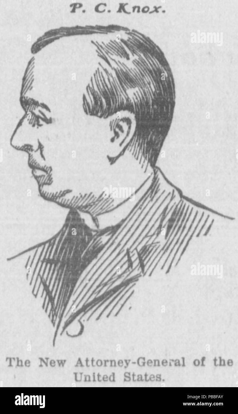 Philander knox hi-res stock photography and images - Alamy