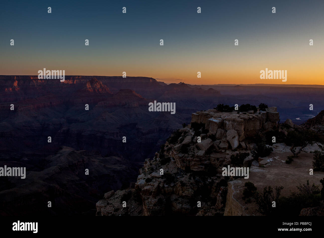 Sunrise @ Moran Point, Grand Canyon NP Stock Photo - Alamy