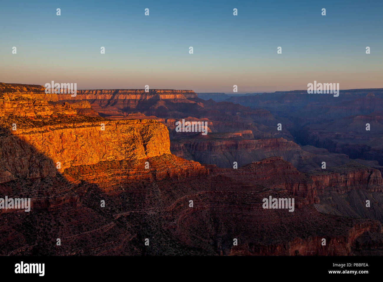 Sunrise @ Moran Point, Grand Canyon NP Stock Photo - Alamy