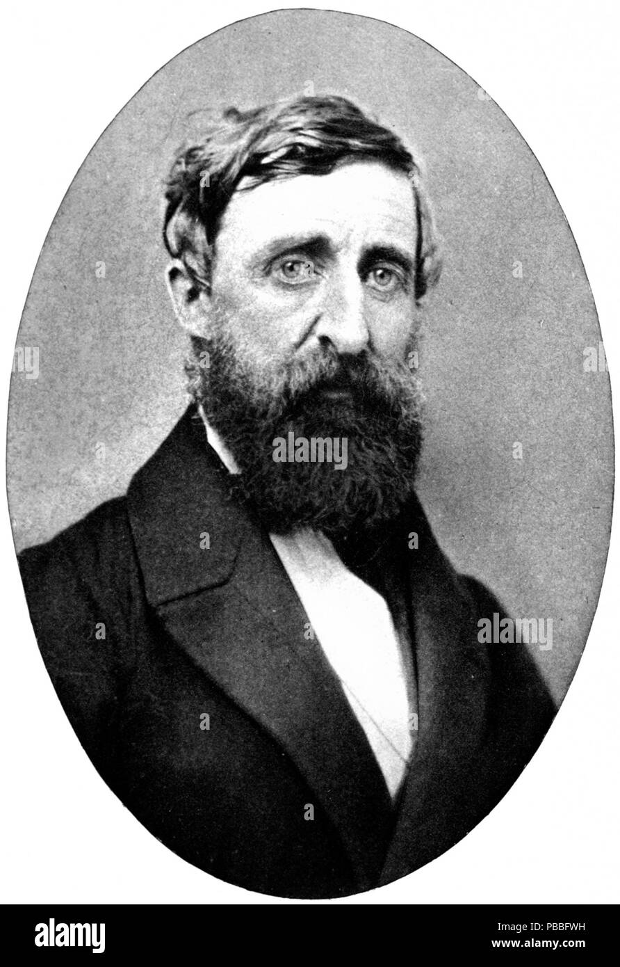 Henry david thoreau Black and White Stock Photos & Images - Alamy
