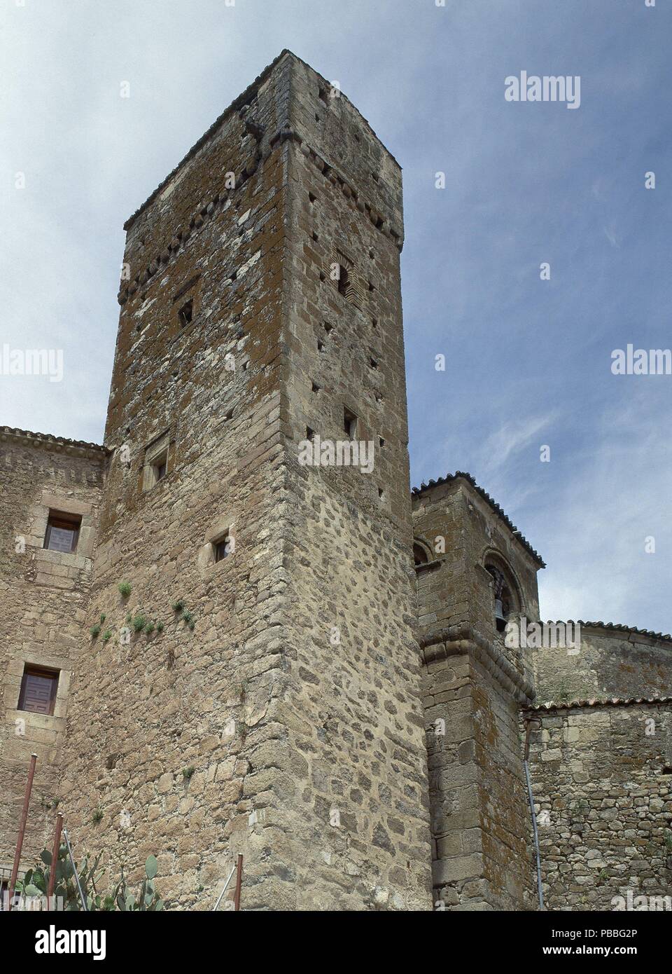 TORRE. Location: EXTERIOR, CACERES, SPAIN Stock Photo - Alamy