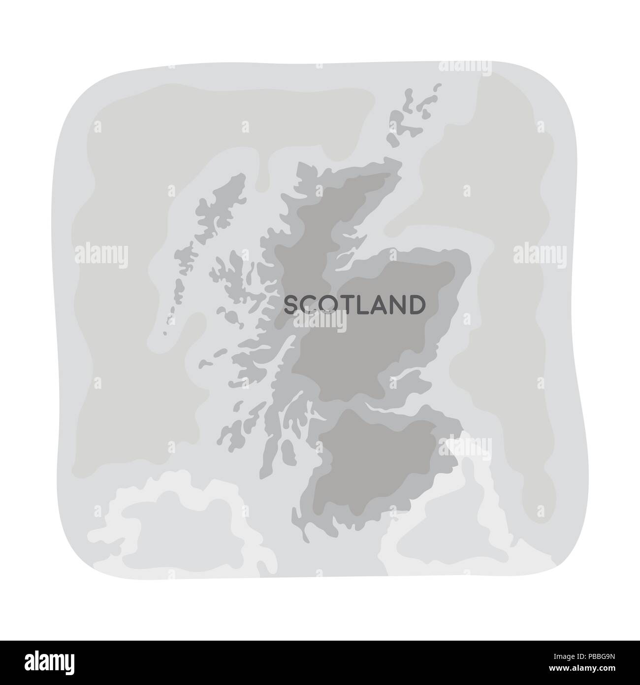 Map of united kingdom provinces hi-res stock photography and images - Alamy