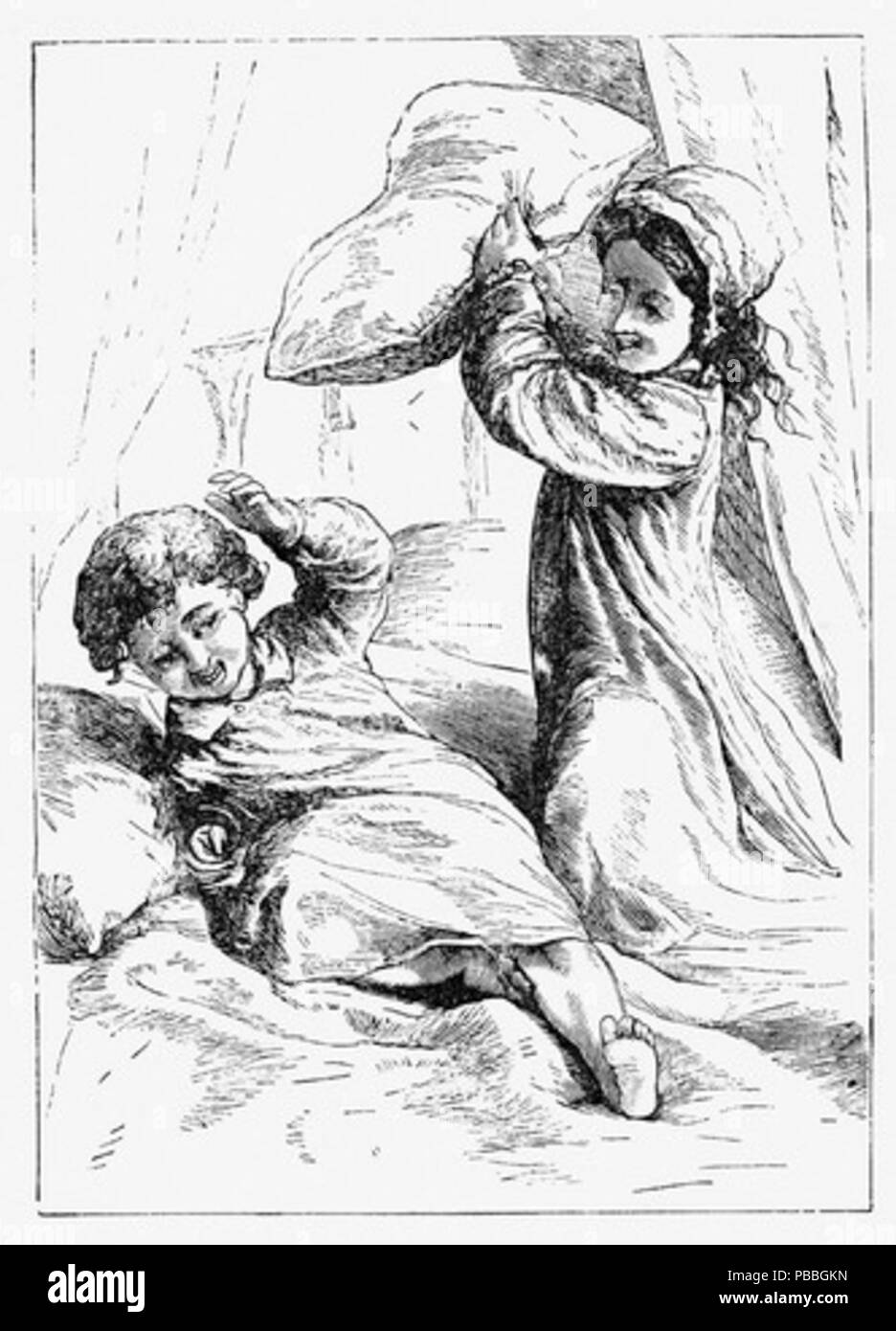 Group pillow Black and White Stock Photos & Images - Alamy