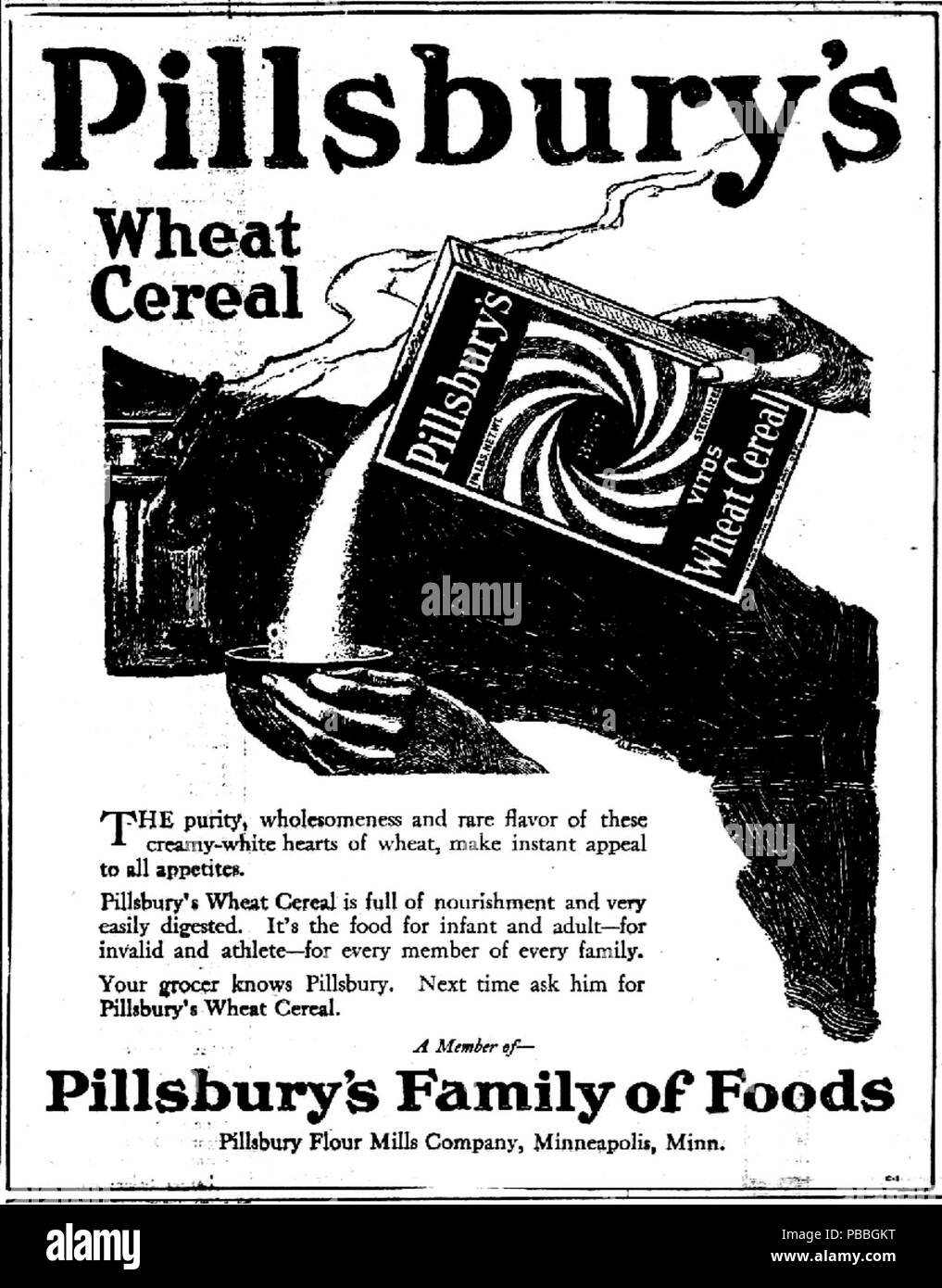 Cereal ad hi-res stock photography and images - Alamy