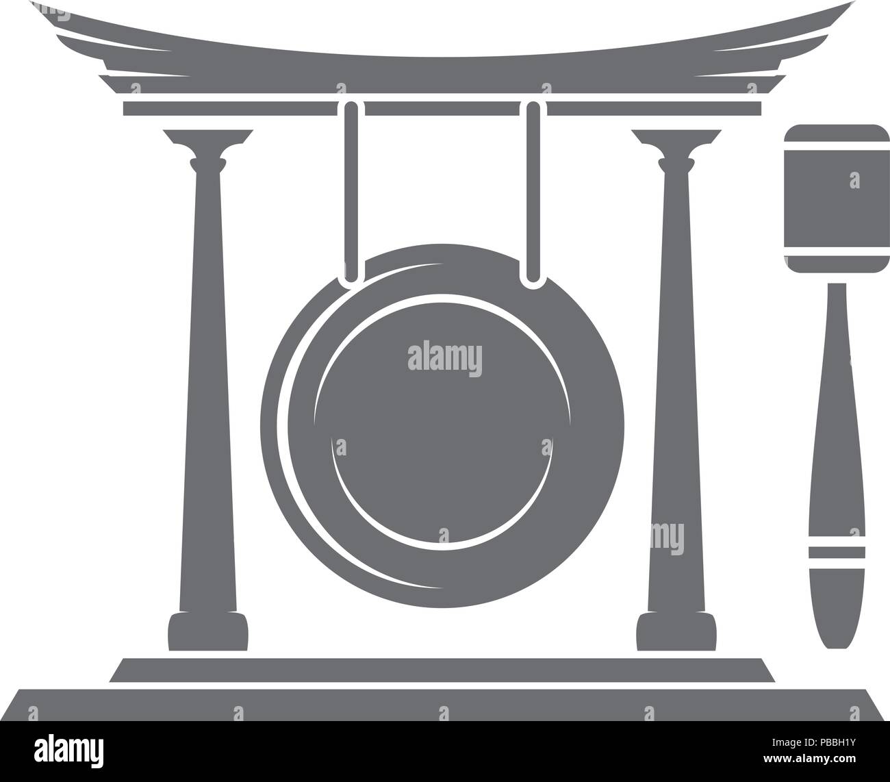 Rin gong Stock Vector Images - Alamy