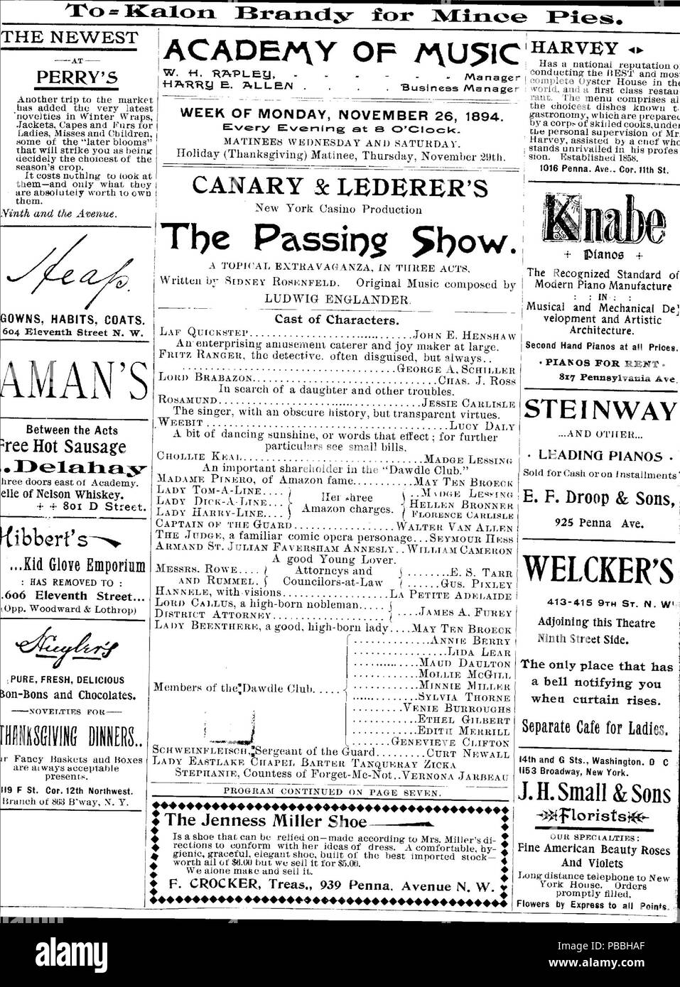 1894 5 Black and White Stock Photos & Images - Alamy