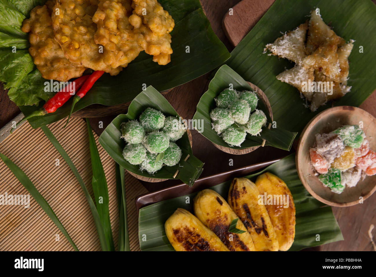 delicious traditional indonesian culinary Stock Photo - Alamy