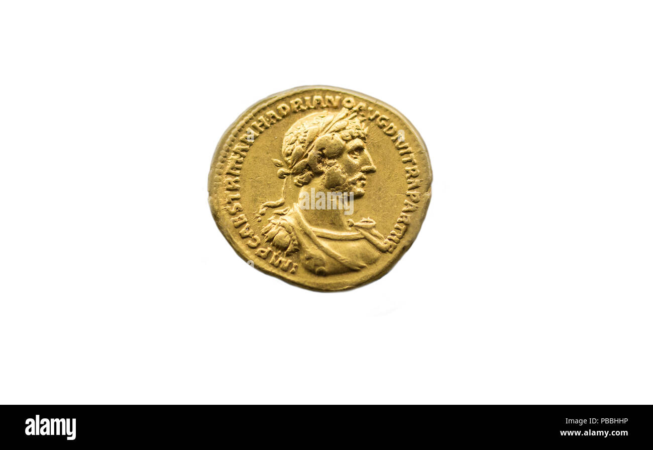 Emperor hadrian coins hi-res stock photography and images - Alamy
