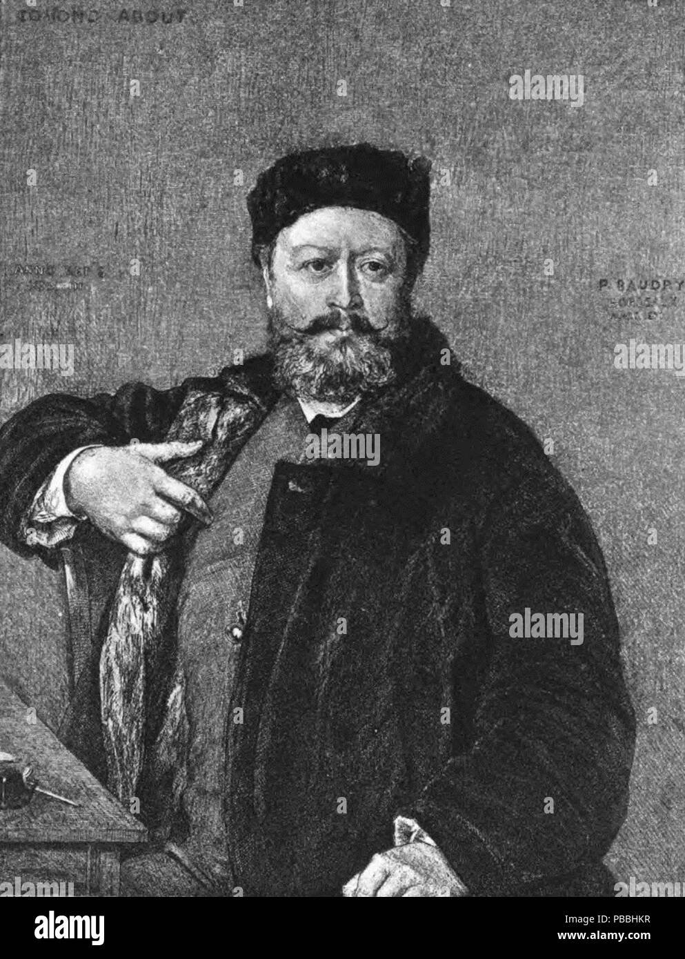 Portrait of edmond about Black and White Stock Photos & Images - Alamy