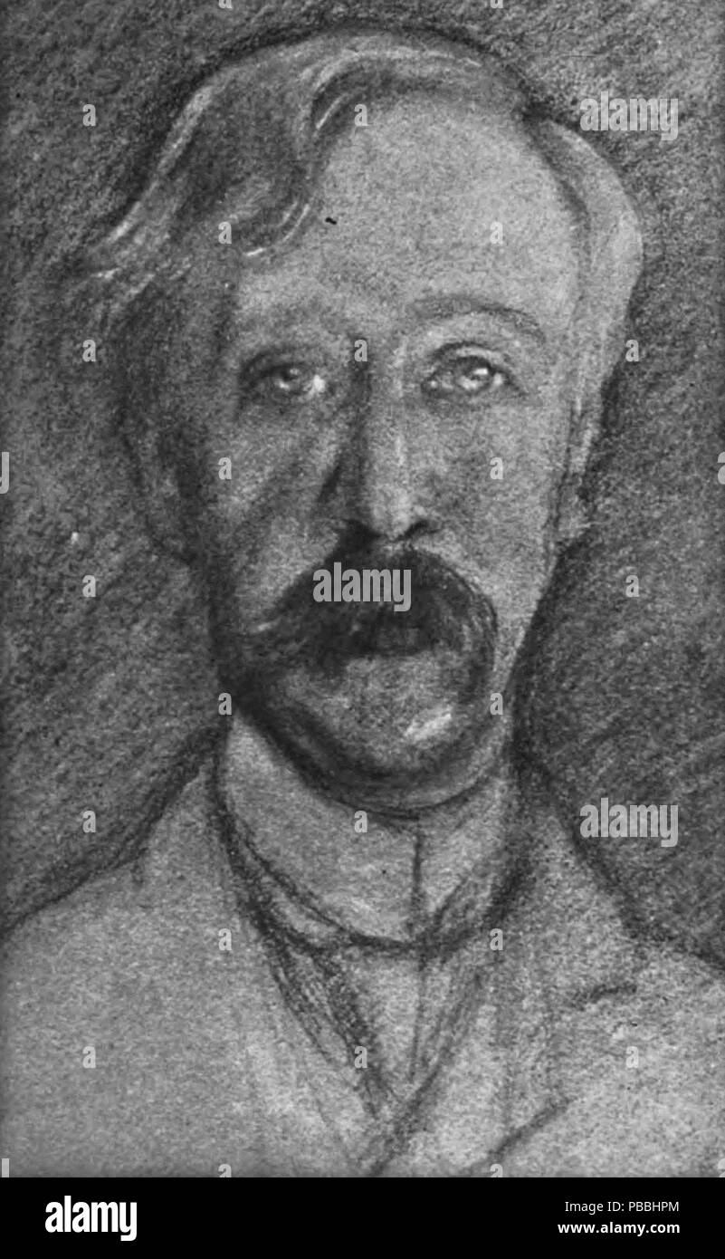 1216 Portrait of George Moore Stock Photo - Alamy