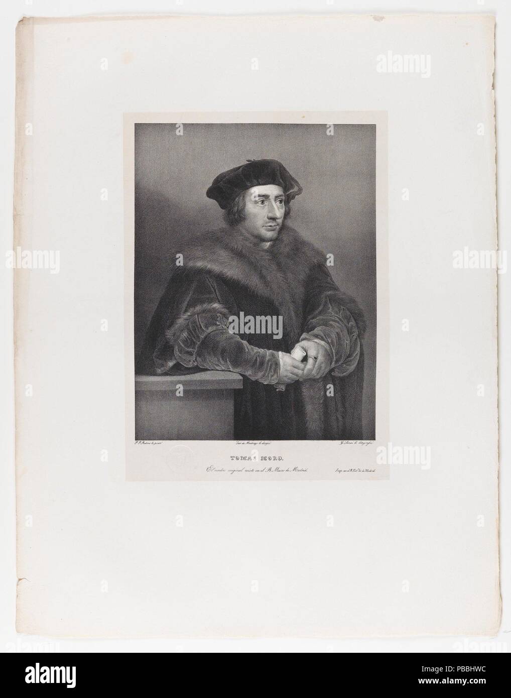 José de Madrazo y Agudo; Real Establecimiento Litográfico de Madrid ...