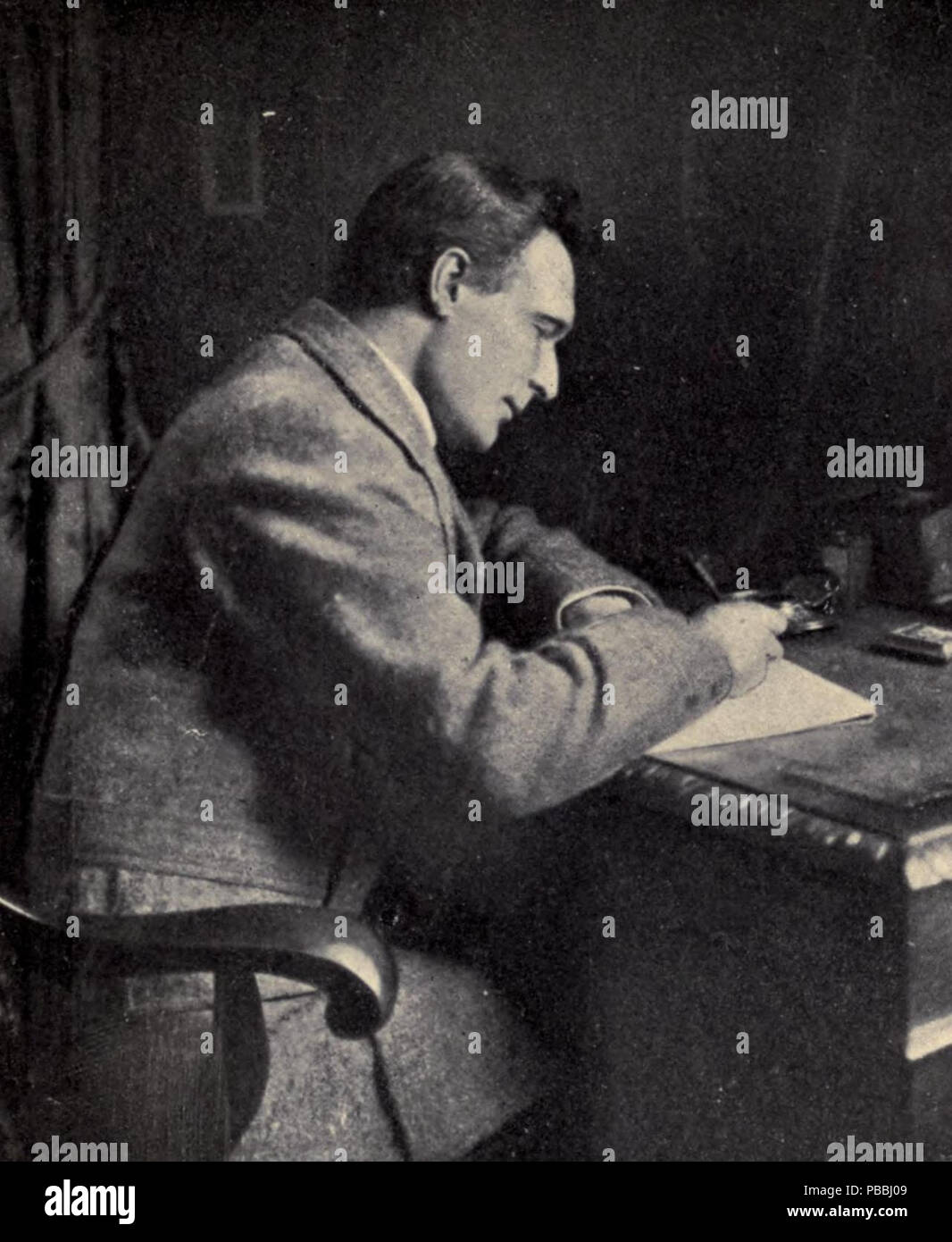 1217 Portrait of John Trevena Stock Photo - Alamy