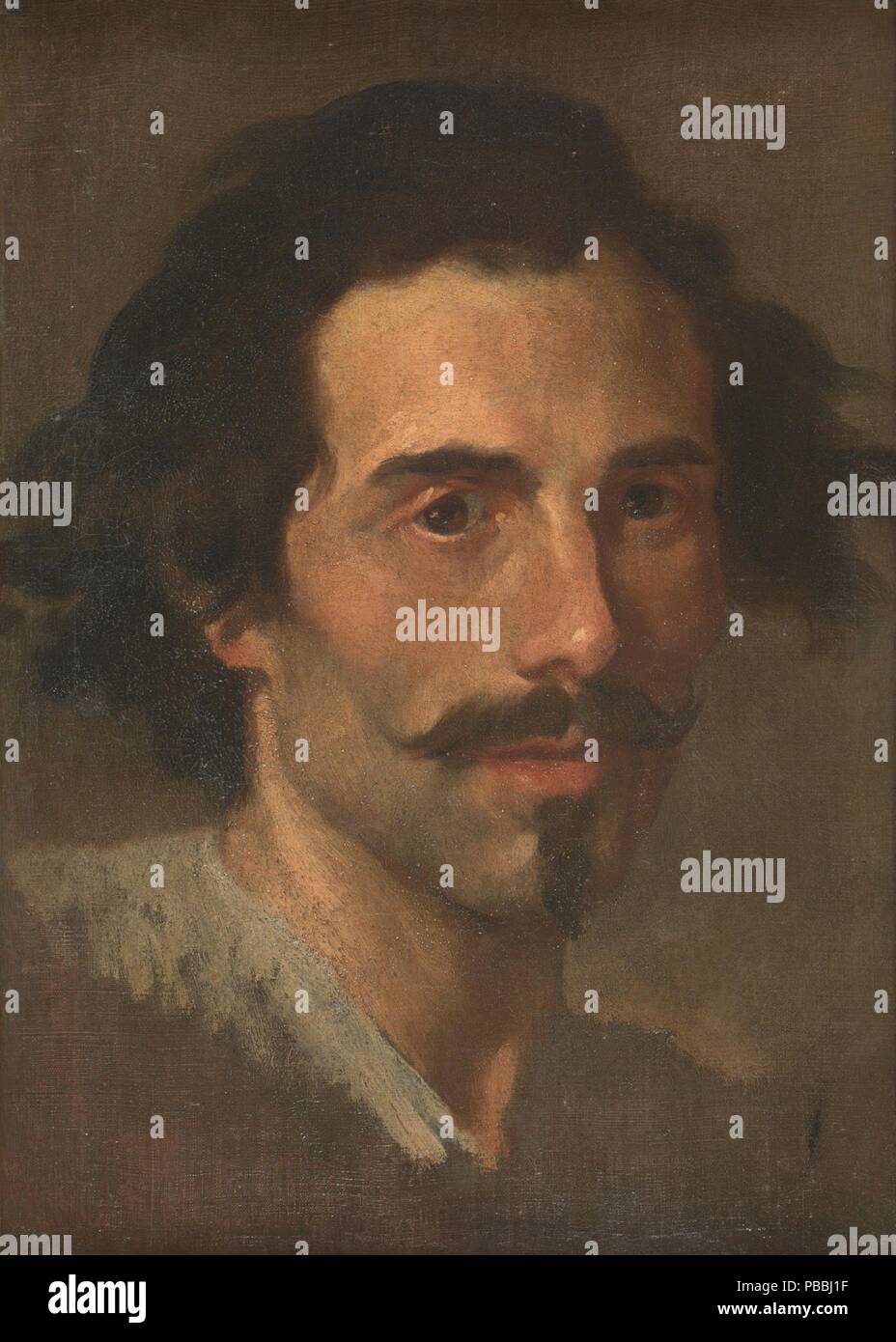 Gian Lorenzo Bernini / 'Self-Portrait'. 1635 - 1638. Oil on canvas ...