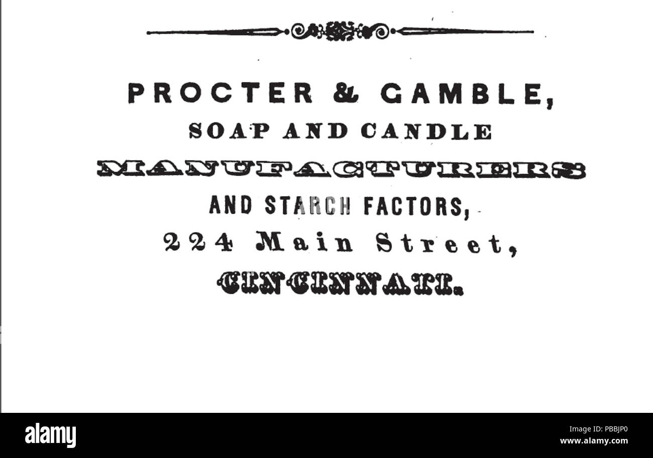 Procter gamble advertisement hi-res stock photography and images - Alamy