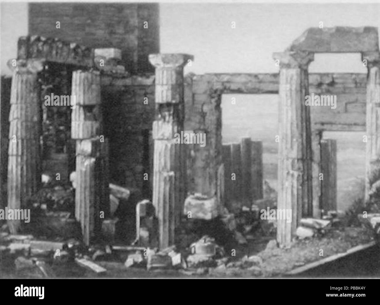 The propylaea hi-res stock photography and images - Alamy