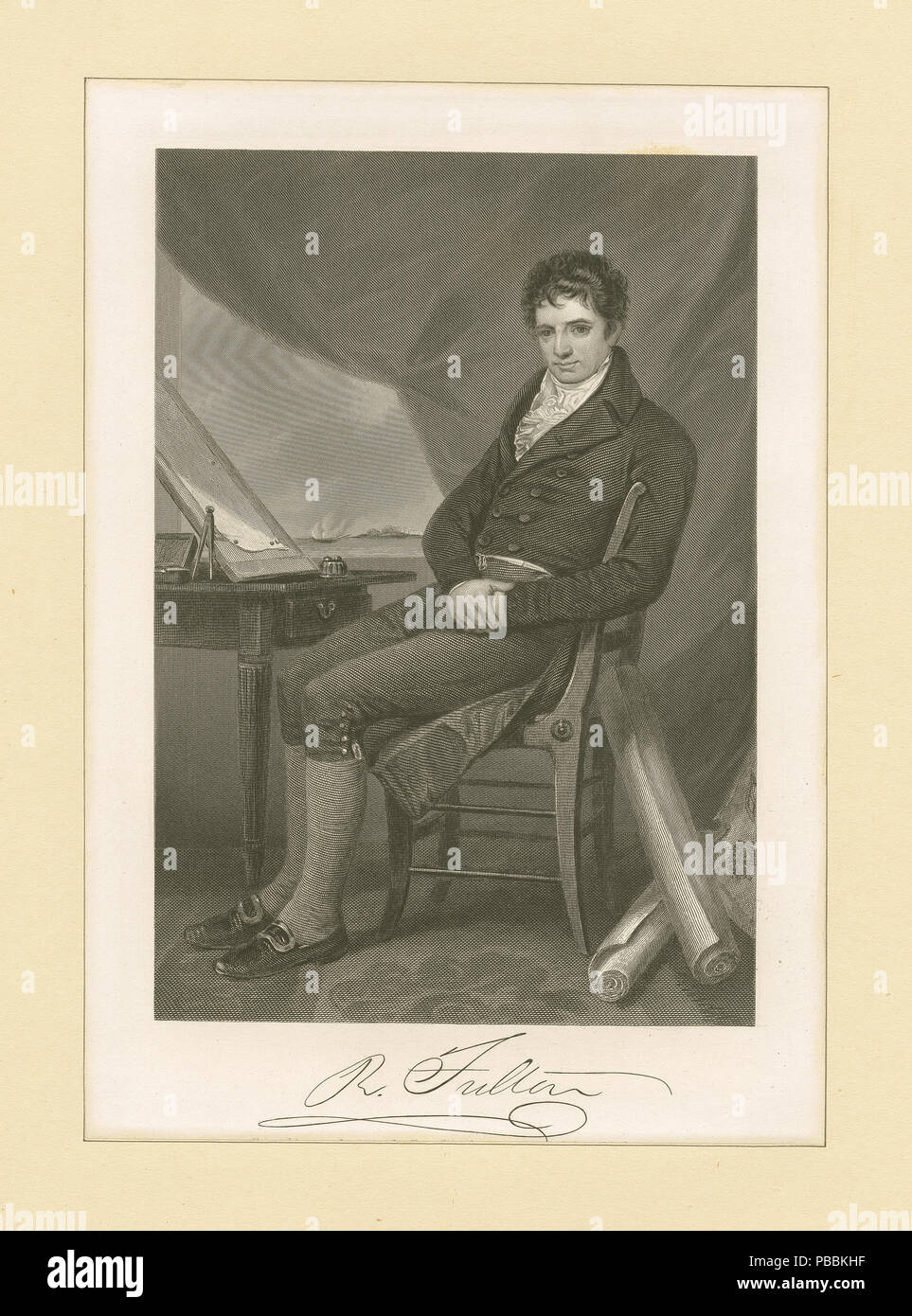 Robert fulton american inventor hi-res stock photography and images - Alamy