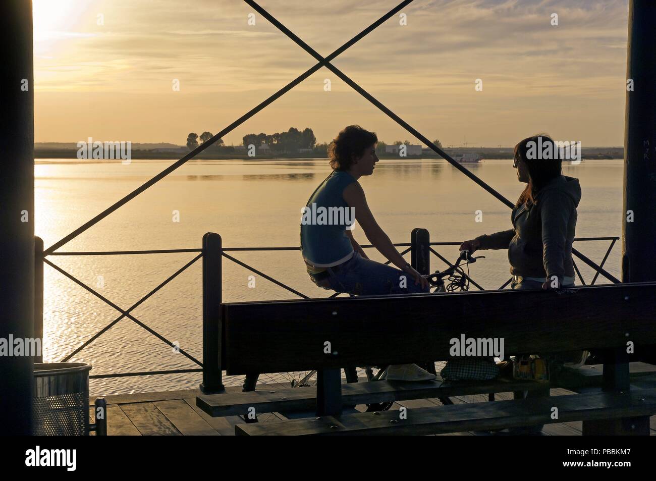 Image into the odiel river hi-res stock photography and images - Alamy