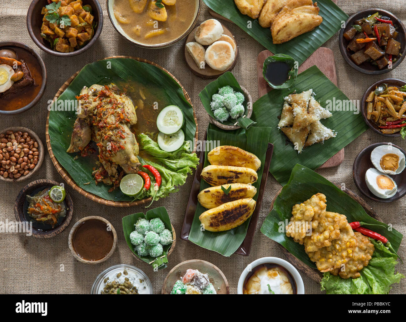 indonesian or javanese traditional food Stock Photo - Alamy