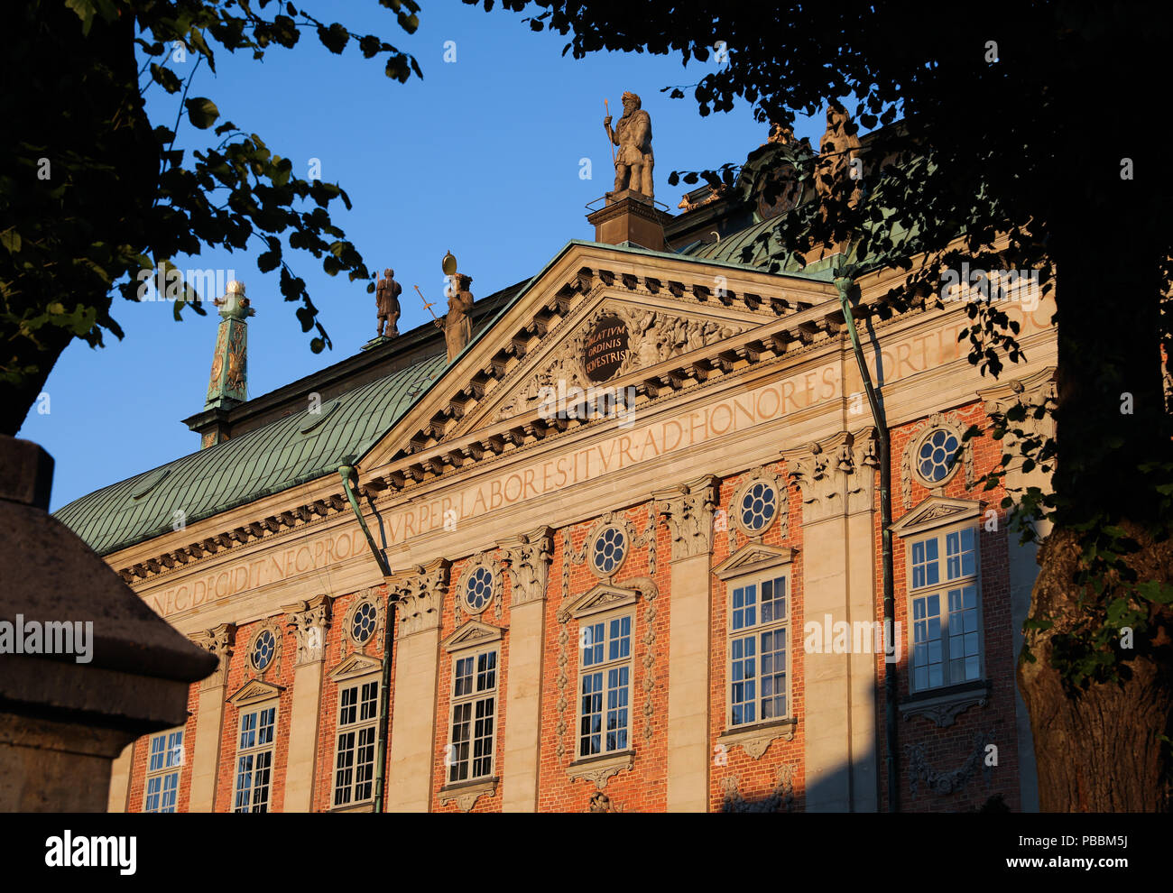 The House of Nobility in Stockholm's Old Town. Commissioned in the 17th ...