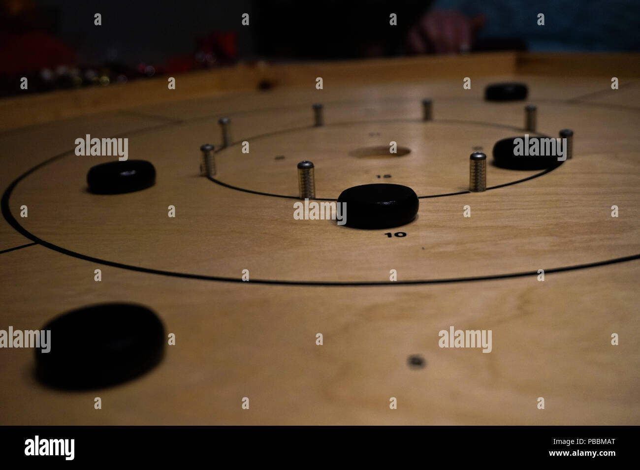 Crokinole board hi-res stock photography and images - Alamy