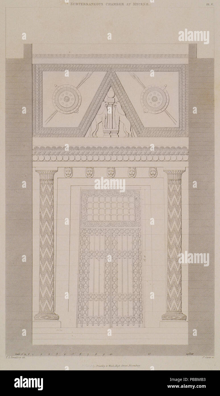 1256 Restored elevations - Cockerell Charles Robert Kinnard William ...