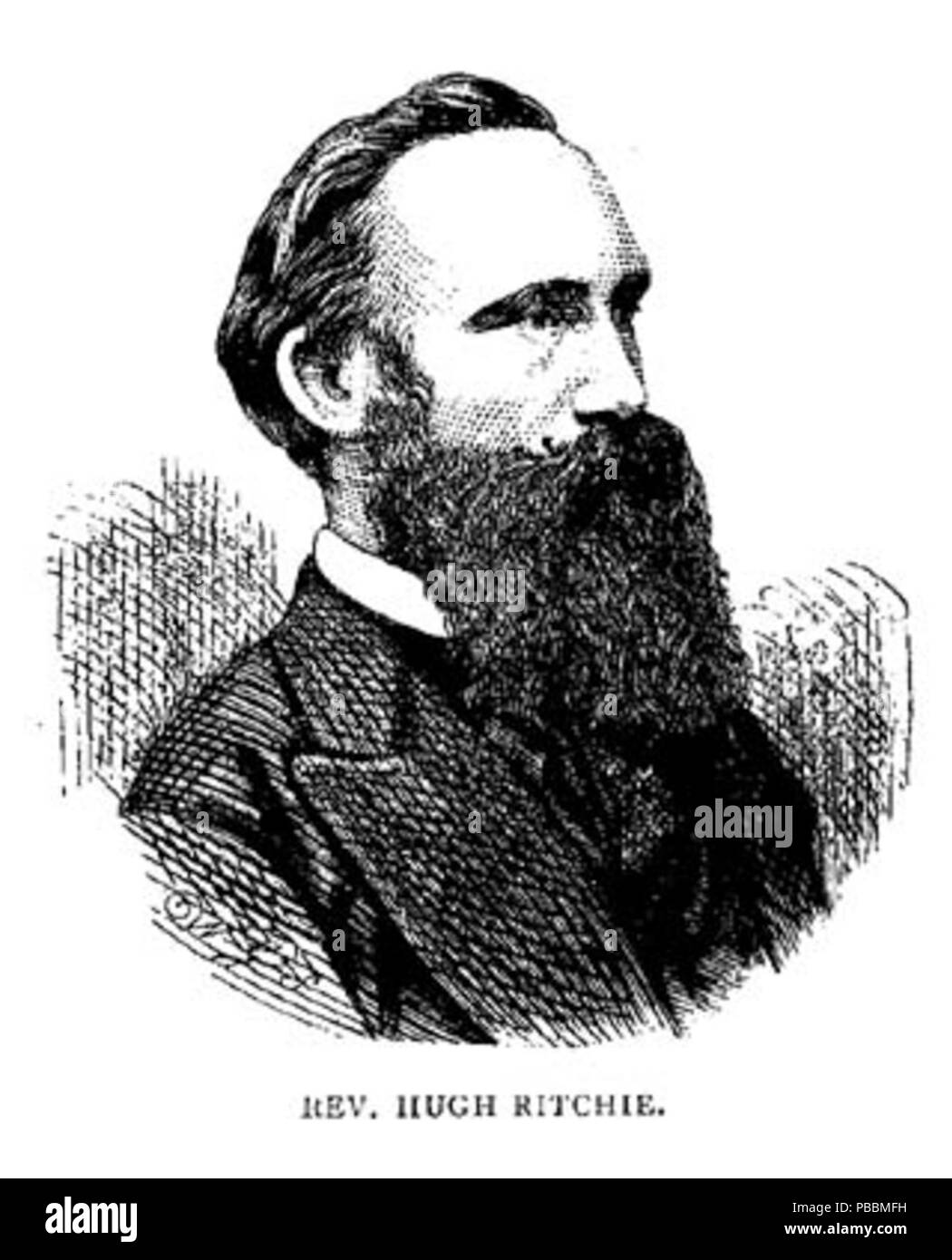 1257 Rev. Hugh Ritchie 01 Stock Photo - Alamy