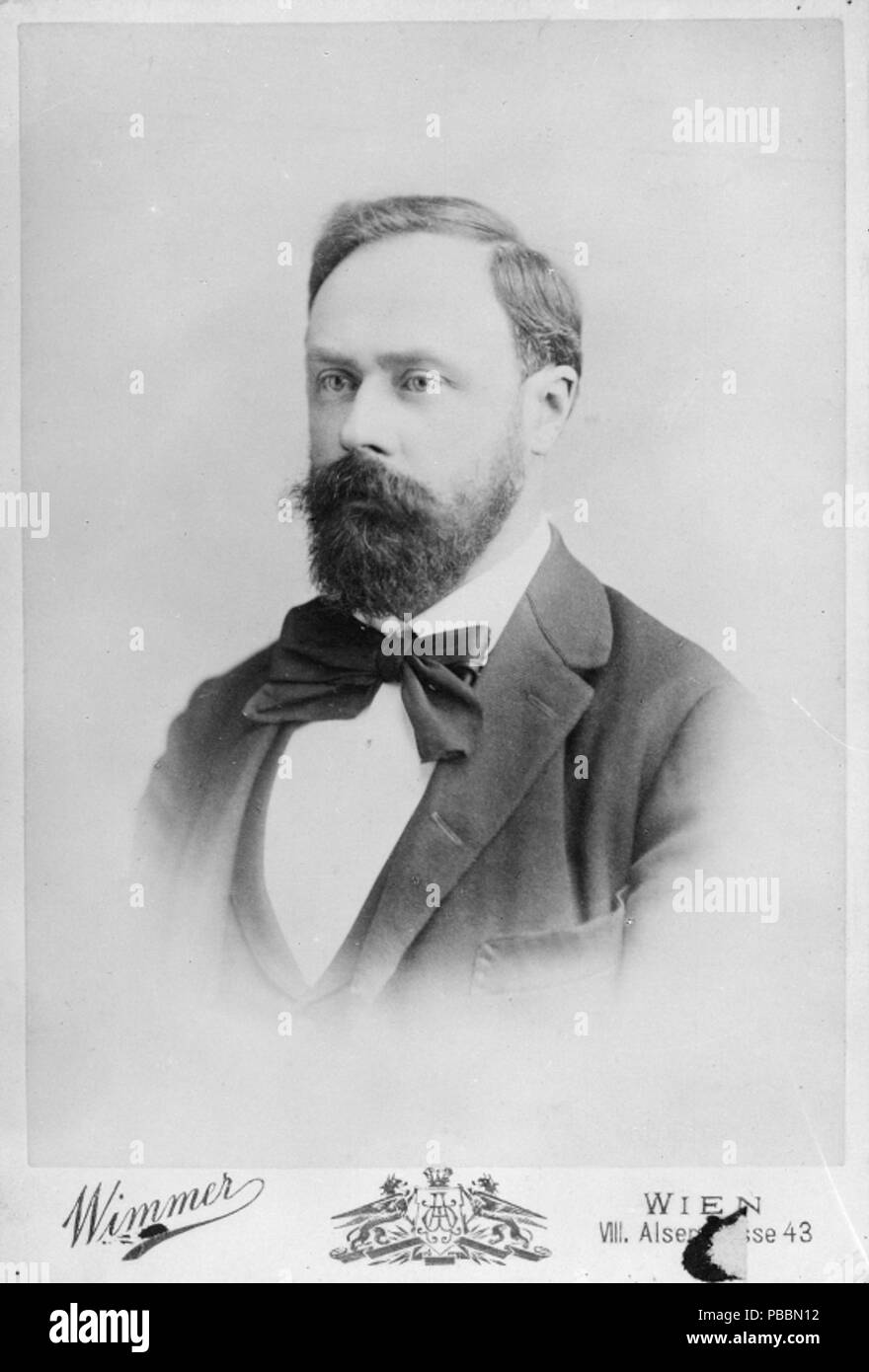 Bildnis (: Brust, halb links). 1260 Richard Heuberger (1850–1914) 1894 ...