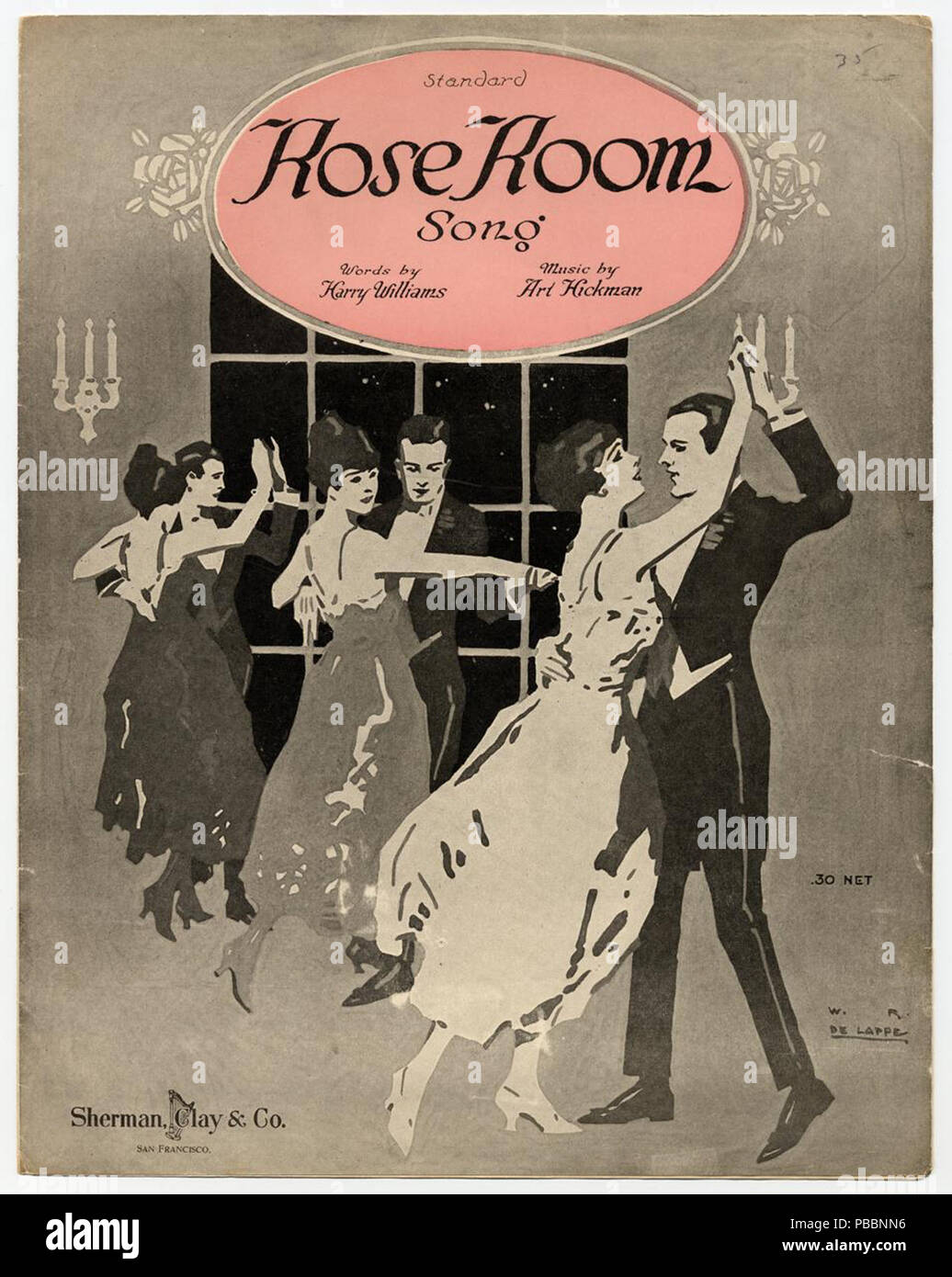 1271 Rose Room cover Stock Photo - Alamy