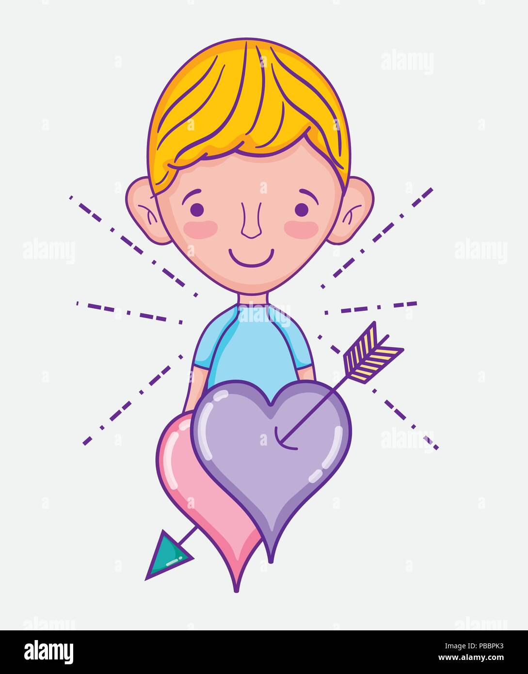 Kids and love Stock Vector Image & Art - Alamy