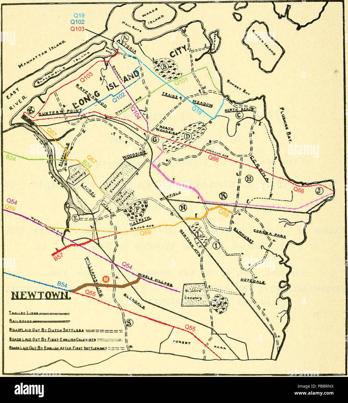 Newtown map hi-res stock photography and images - Alamy