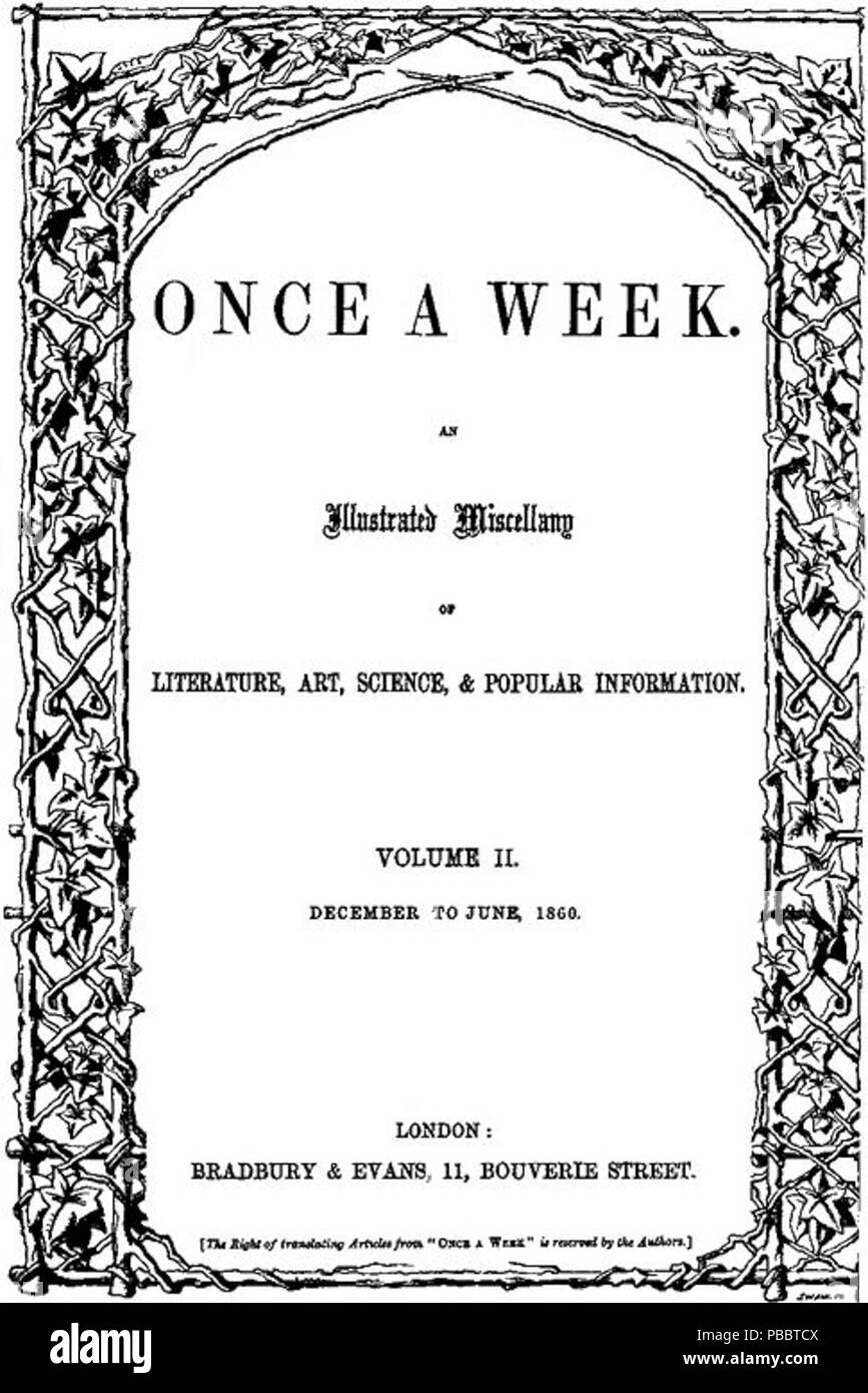 Cover page the week hi-res stock photography and images - Alamy