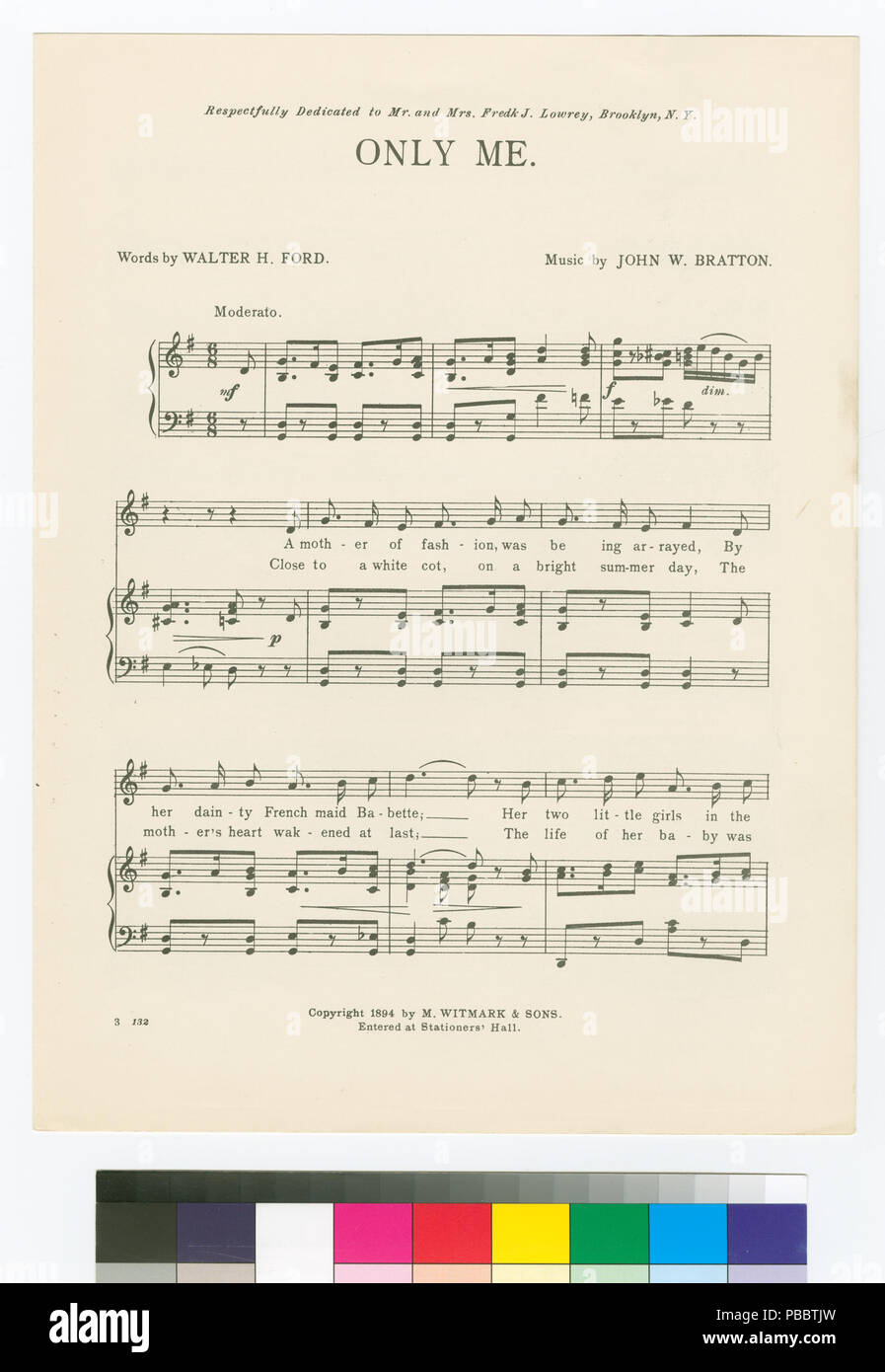 1138 Only me (NYPL Hades-454336-1702630 Stock Photo - Alamy