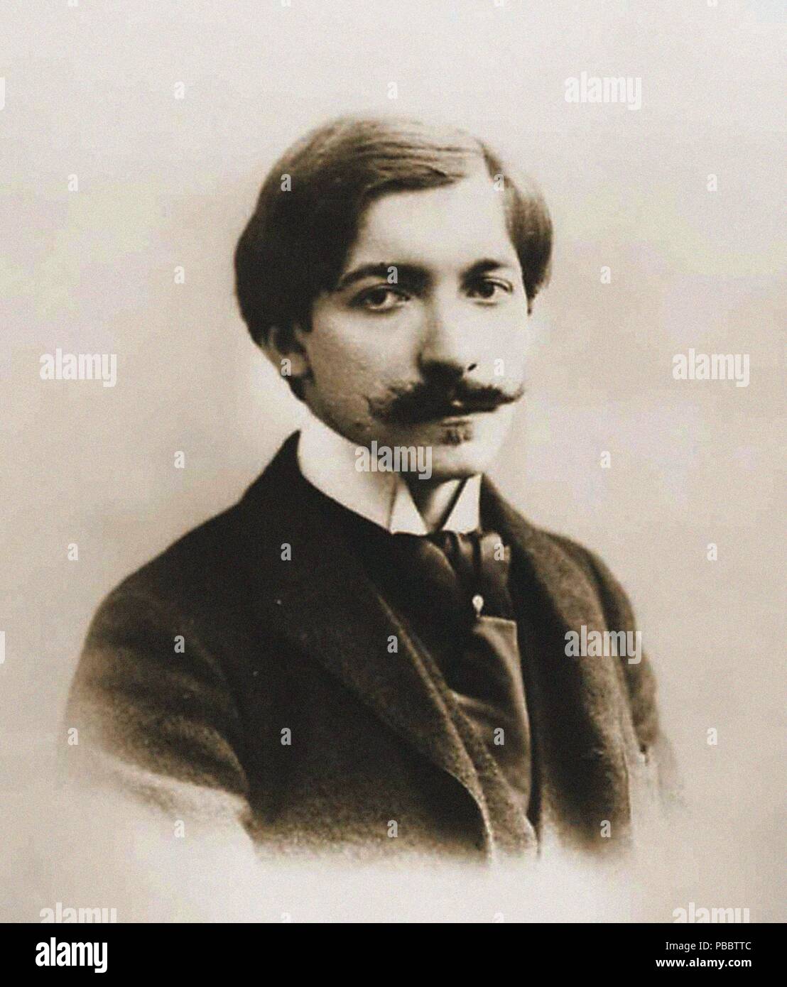 Portrait of Pierre Louÿs (1870-1925). Museum: PRIVATE COLLECTION Stock ...