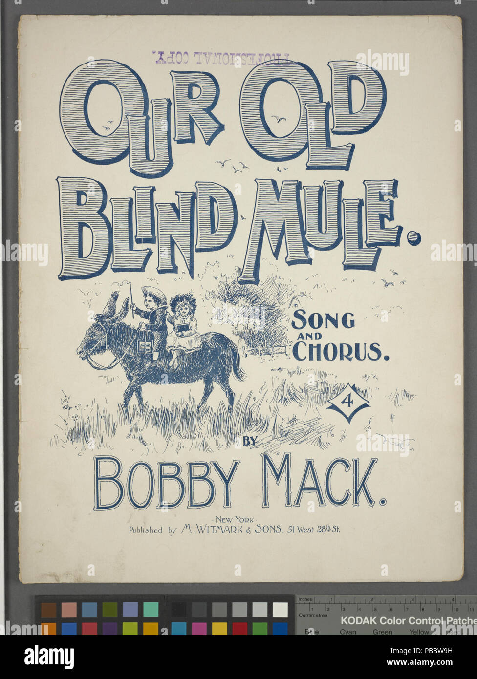 The blind mule hi-res stock photography and images - Alamy