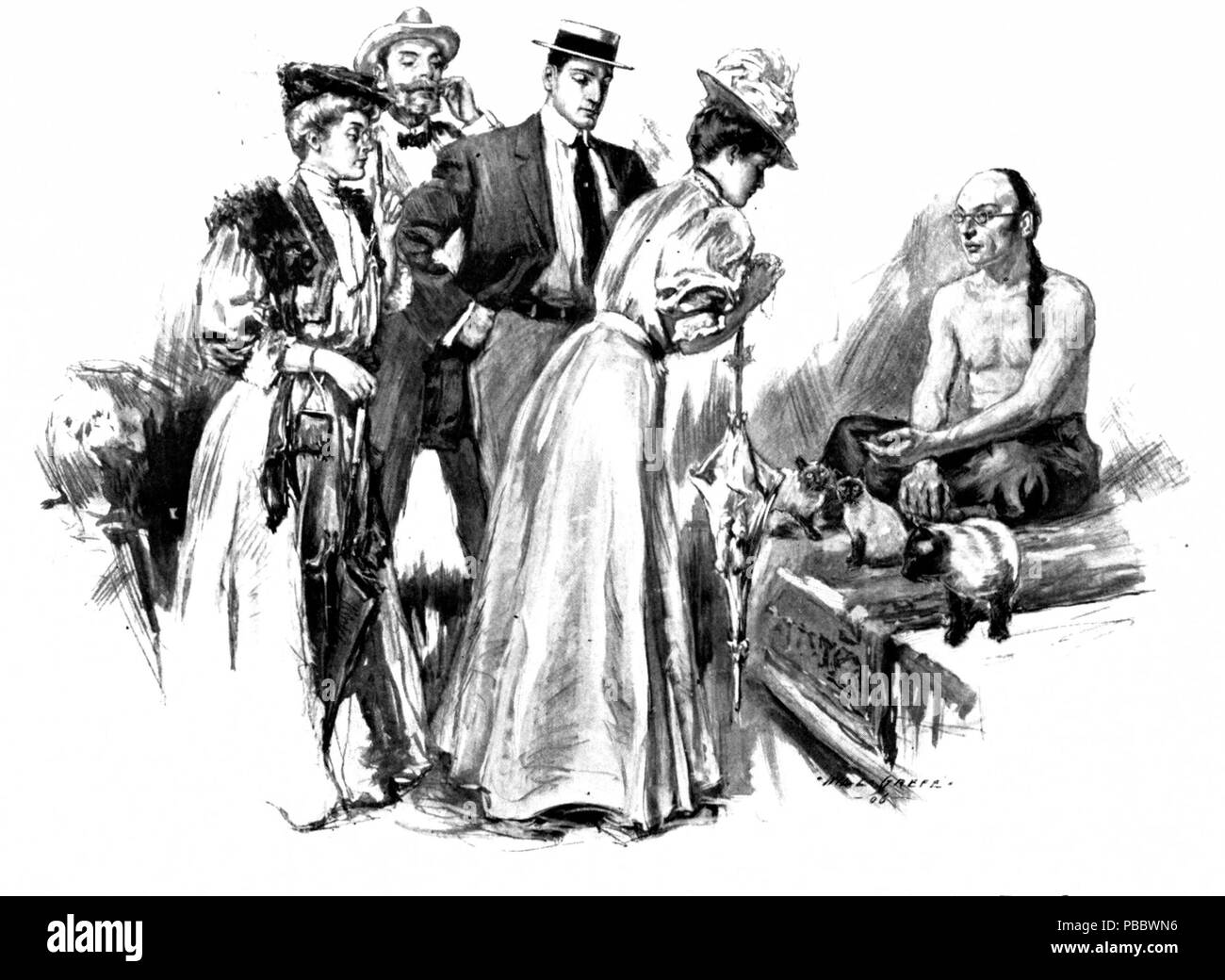 Cat history Cut Out Stock Images & Pictures - Alamy