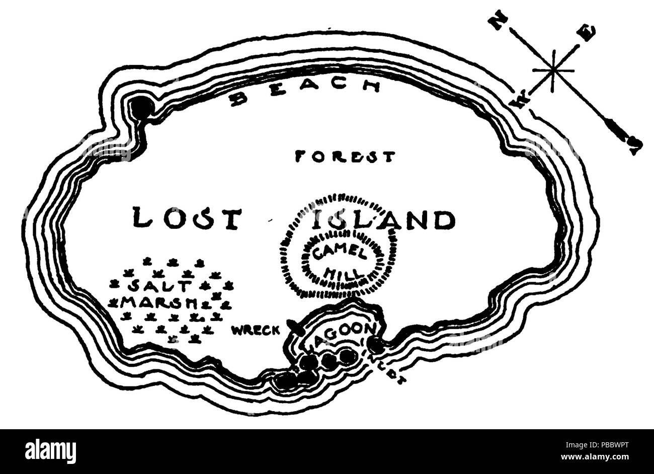 Island studies Cut Out Stock Images & Pictures - Alamy