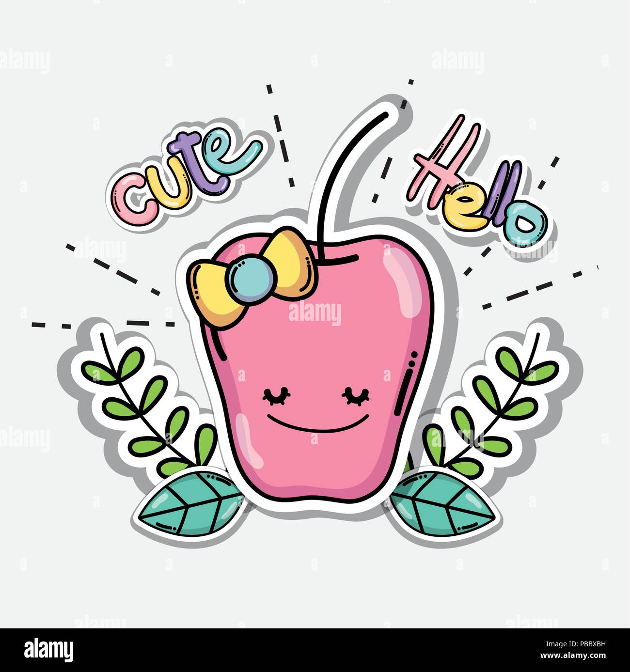 Cute and lovely cartoons Stock Vector Image & Art - Alamy