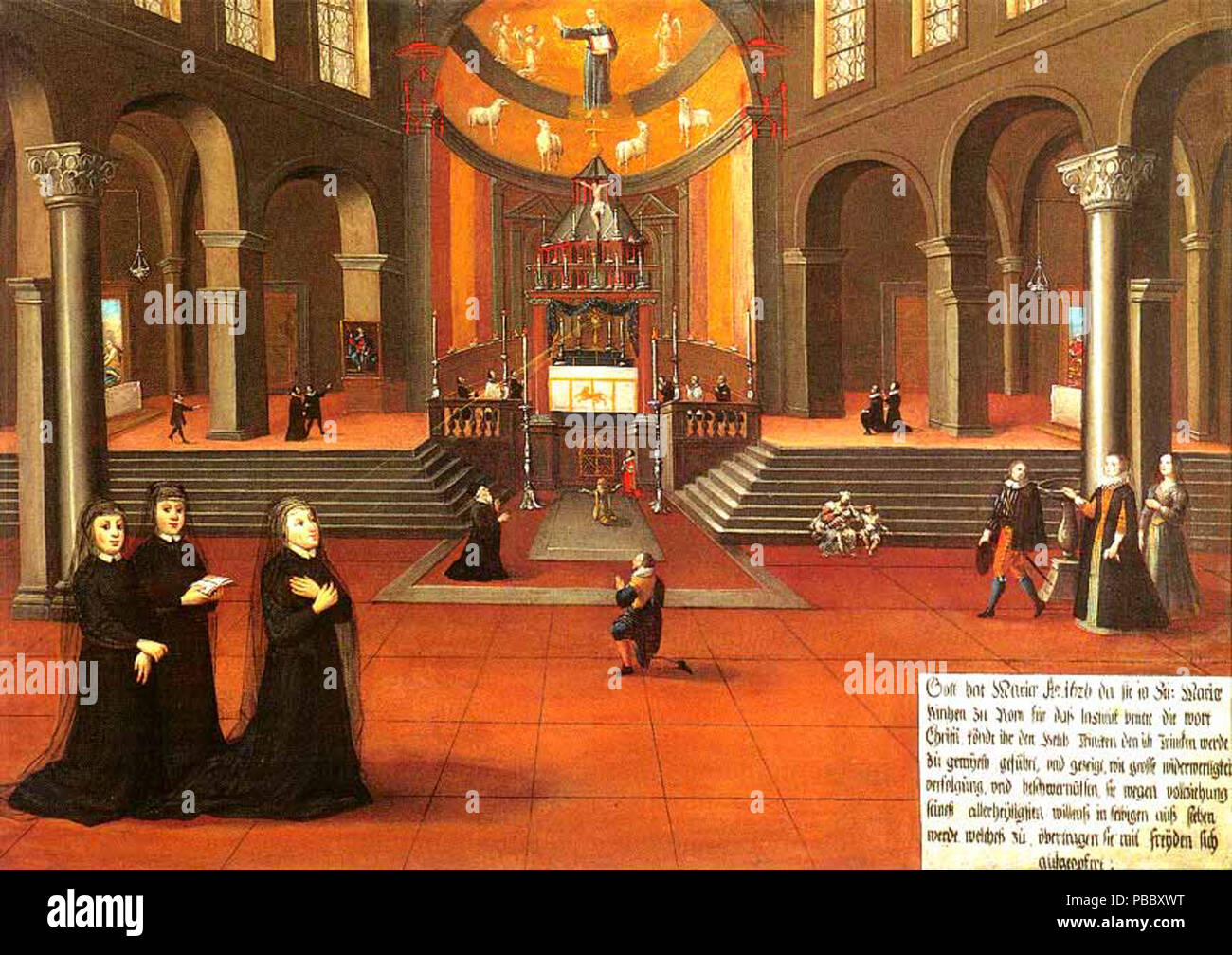 Mary ward institute blessed virgin mary hi-res stock photography and ...