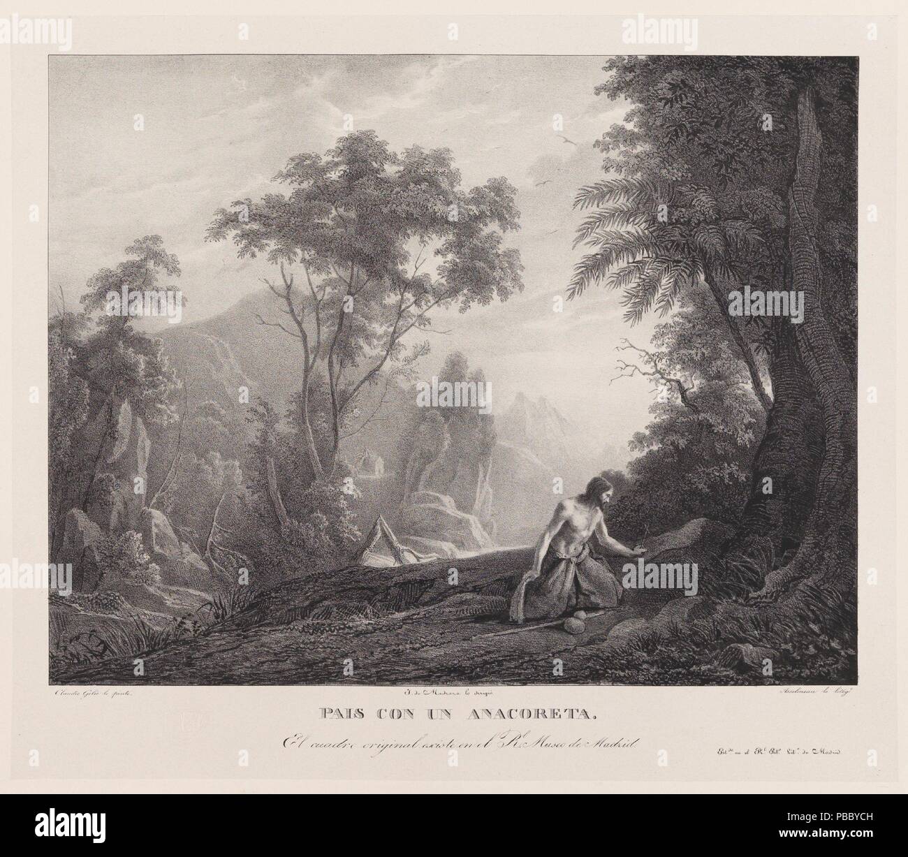 José de Madrazo y Agudo; Real Establecimiento Litográfico de Madrid ...