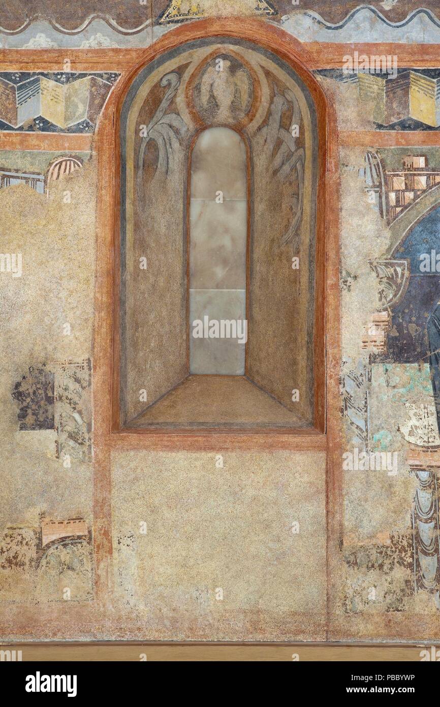 Mural painting of la ermita de la vera cruz hi-res stock photography ...